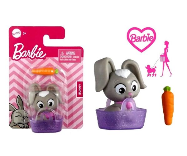Barbie – Mattel Barbie Mini figures Pets 3 assorted 8×11.5c - Enoksen APS